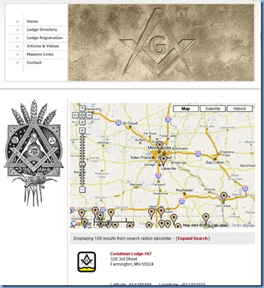 The Millennial Freemason: Masonic Matrix: Another Way to Find Lodges